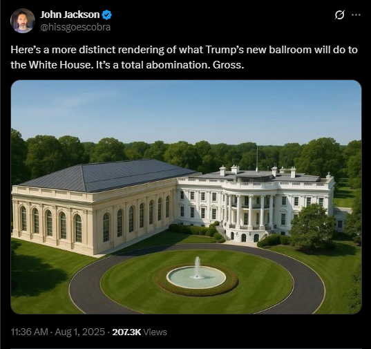 Fact Check: Image Of Huge Addition Replacing The West Wing Does NOT Show White House Ballroom ...
